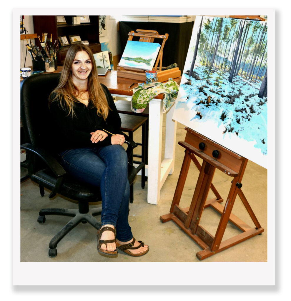 ABIGAIL COOK / PAINTER – Bancroft Studio Tour